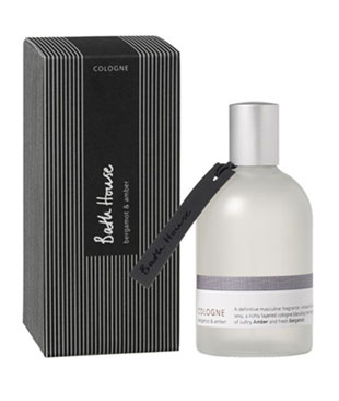 Bergamot and Amber Bath House cologne - a fragrance for men