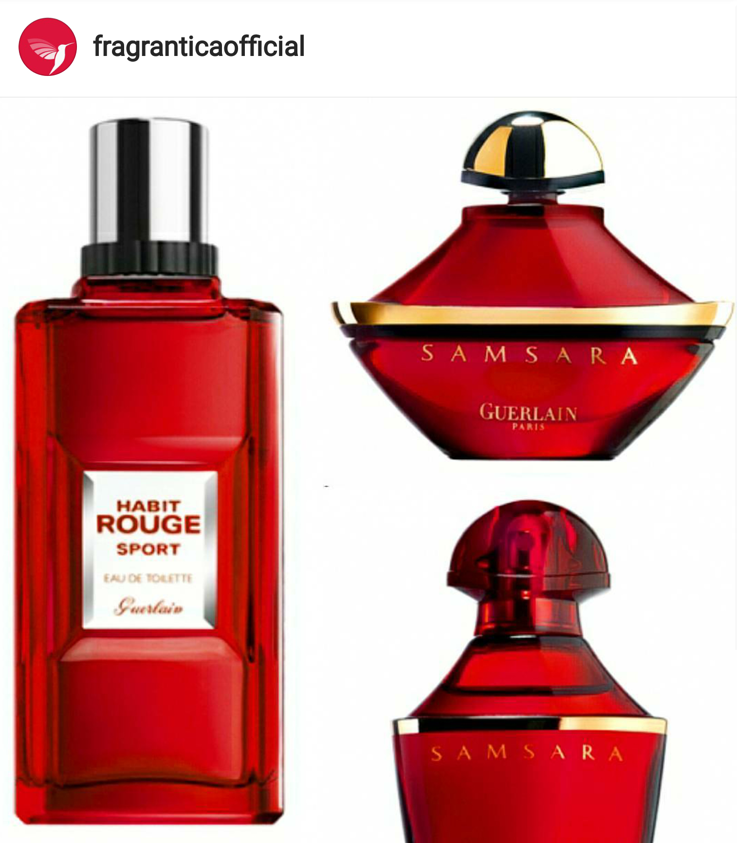 Fragrantica Celebrates Love in Red on Instagram ~ Columns