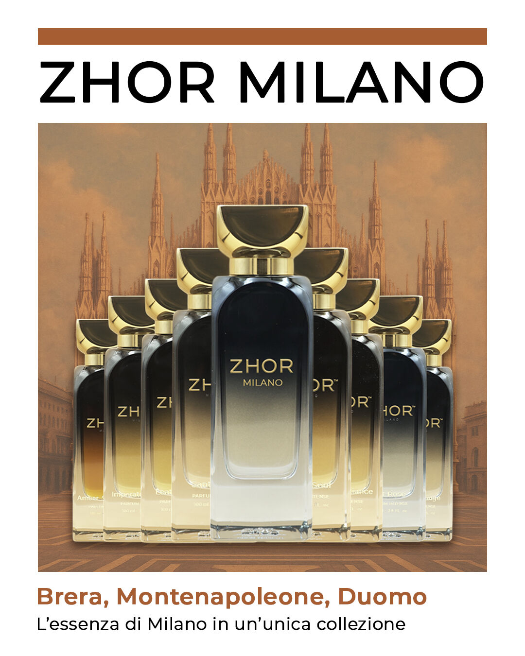 ZHOR Milano: Uma Homenagem Perfumada à Elegância de Milão ~ Novas fragrâncias