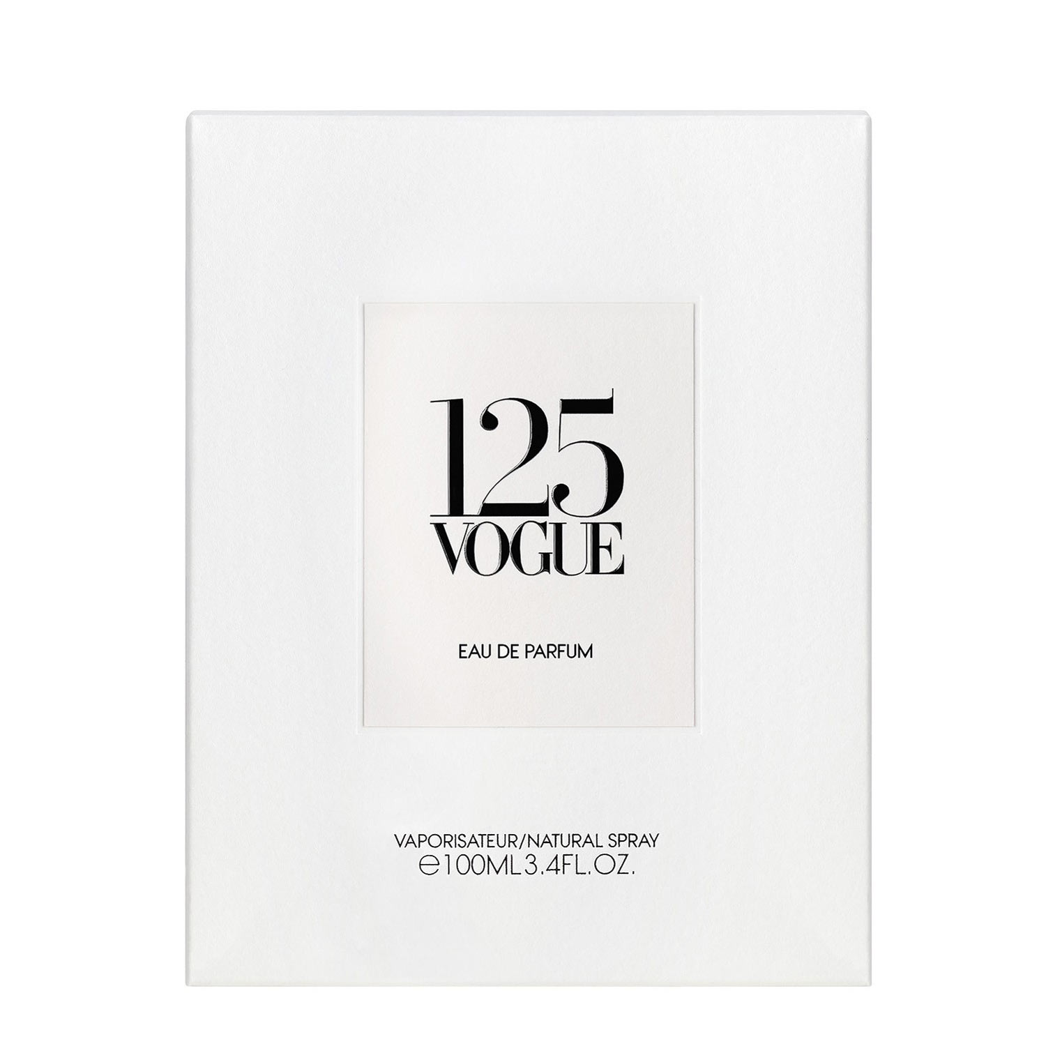 VOGUE 125 - The First Vogue Fragrance Created With Comme Des Garcons ...