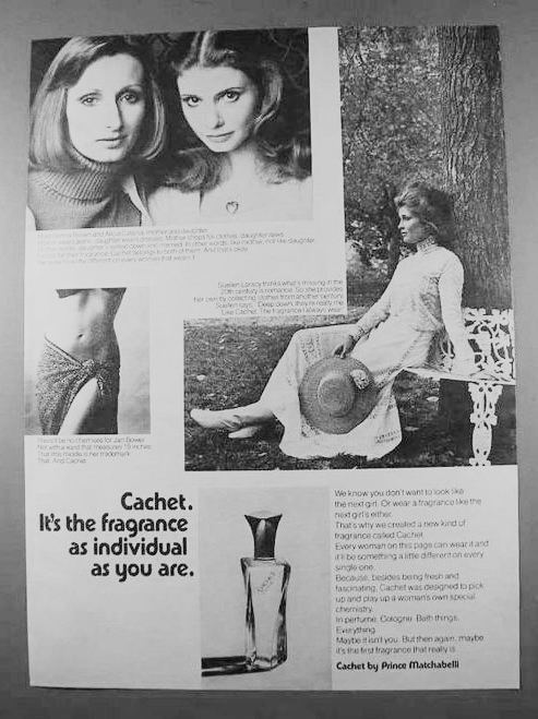 Cachet Prince Matchabelli: An Endless Source of Nostalgia ~ Vintages