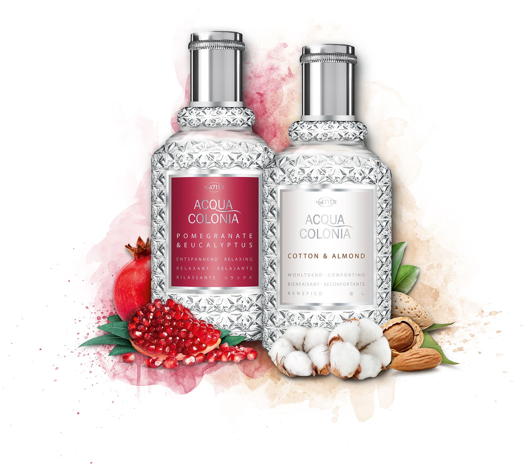 4711 Acqua Colonia Seasonal Editions: Cotton & Almond and Pomegranate ...