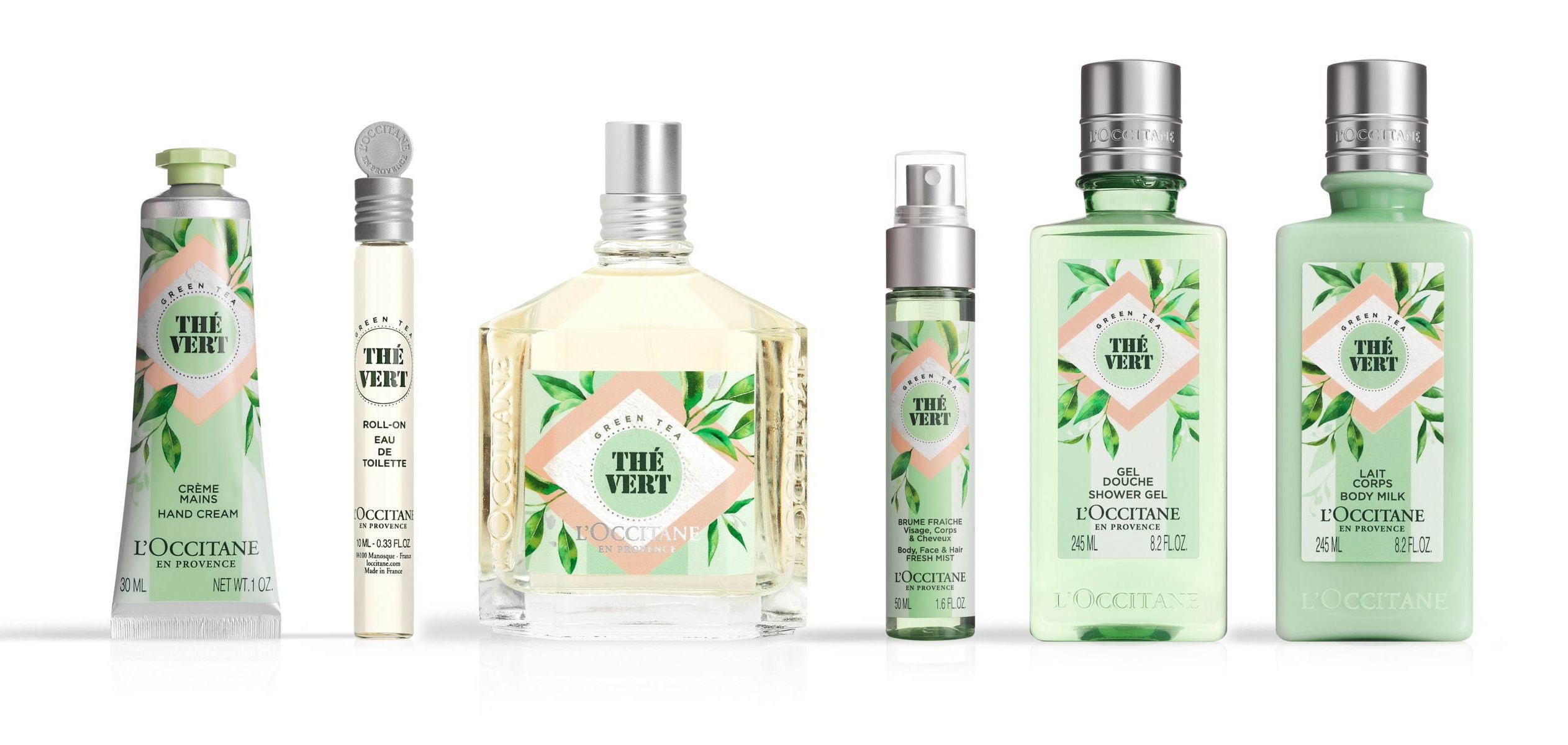 L'Occitane En Provence Thé Vert (Green Tea) Collection 2020 ~ New ...