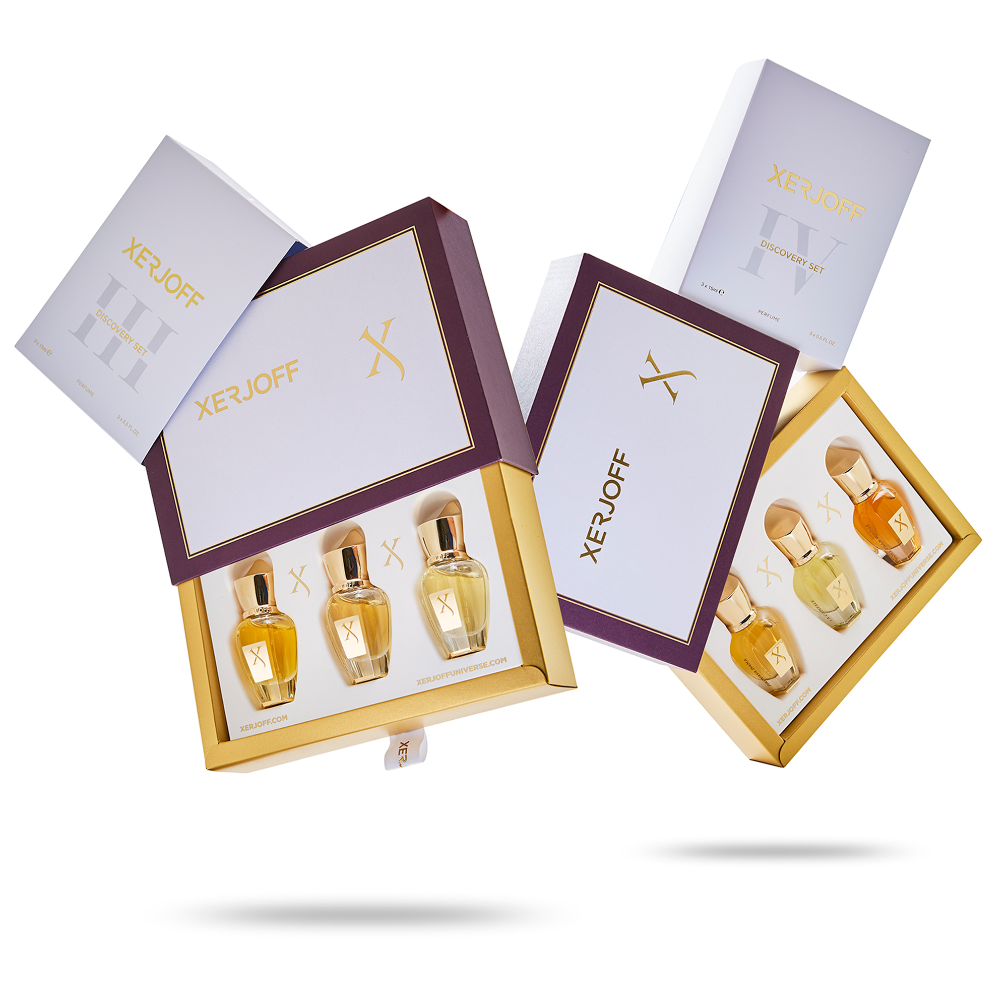 Una nueva forma de descubrir Xerjoff: 4 nuevos sets ~ Nuevas Fragancias