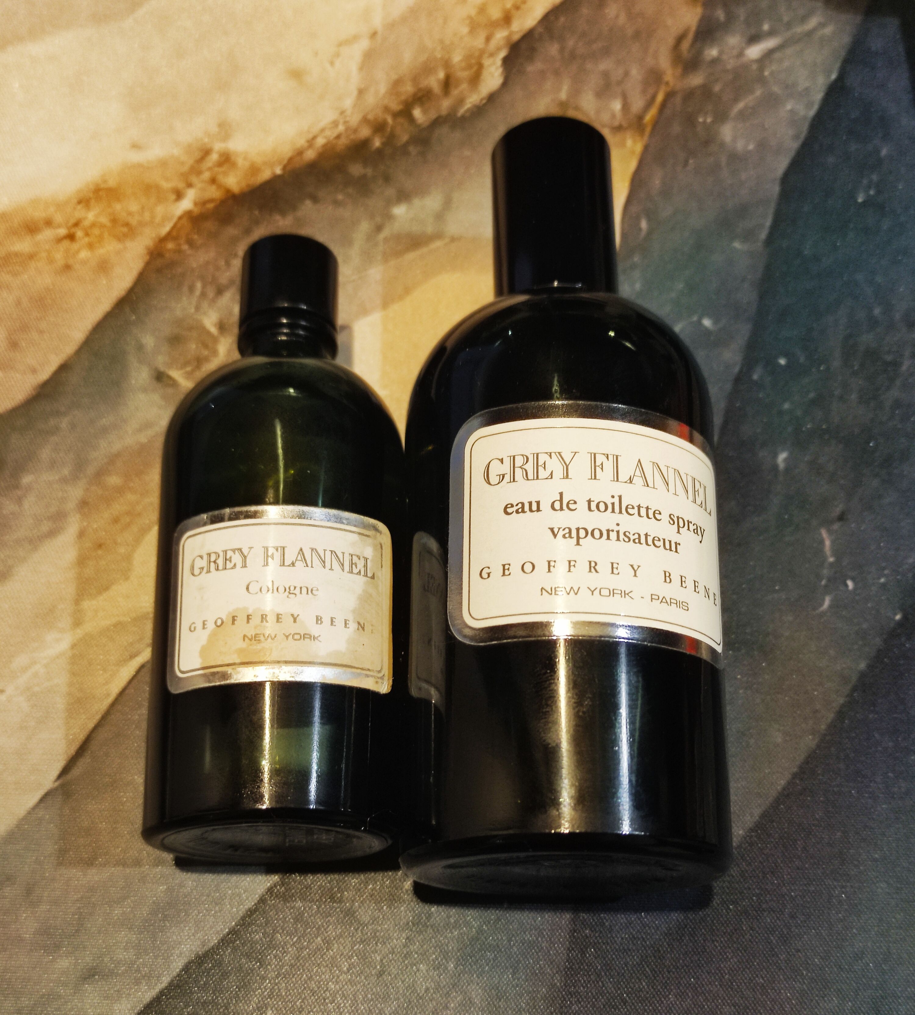 Geoffrey Beene Grey Flannel: dwie wersje zapachu ~ Perfumy vintage