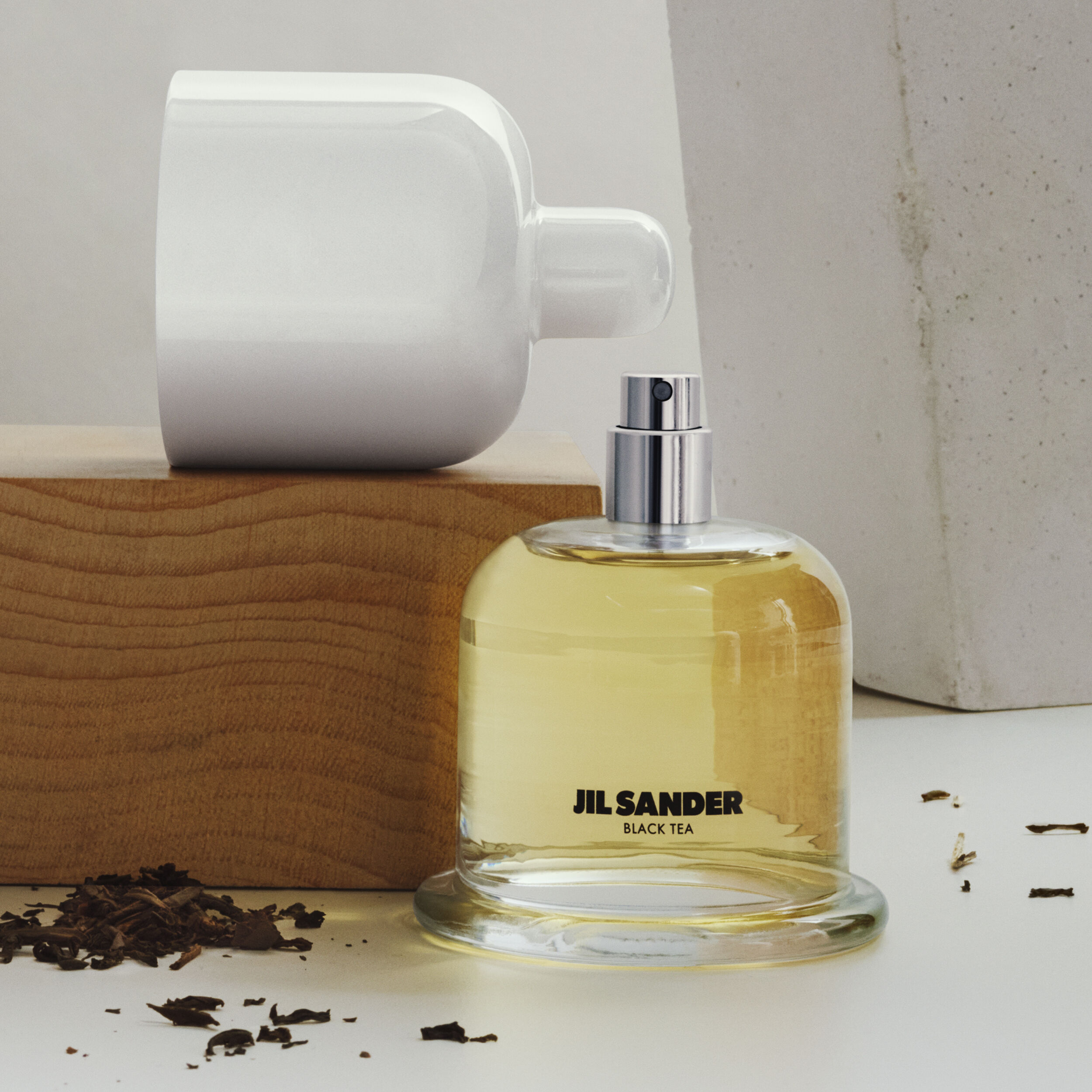 Jil Sander OLFACTORY SERIES 1: Black Tea, Coffea, Earth, Leaf, Miel and Smoke ~ New Fragrances