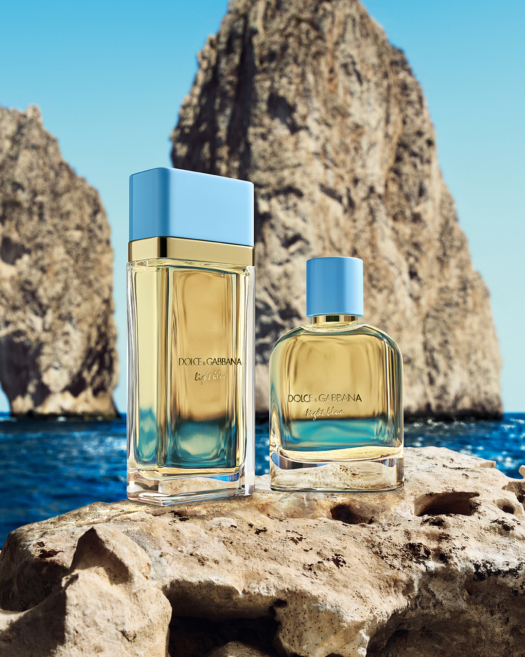 Dolce&Gabbana Light Blue Eau de Parfum e Light Blue Pour Homme Eau de ...