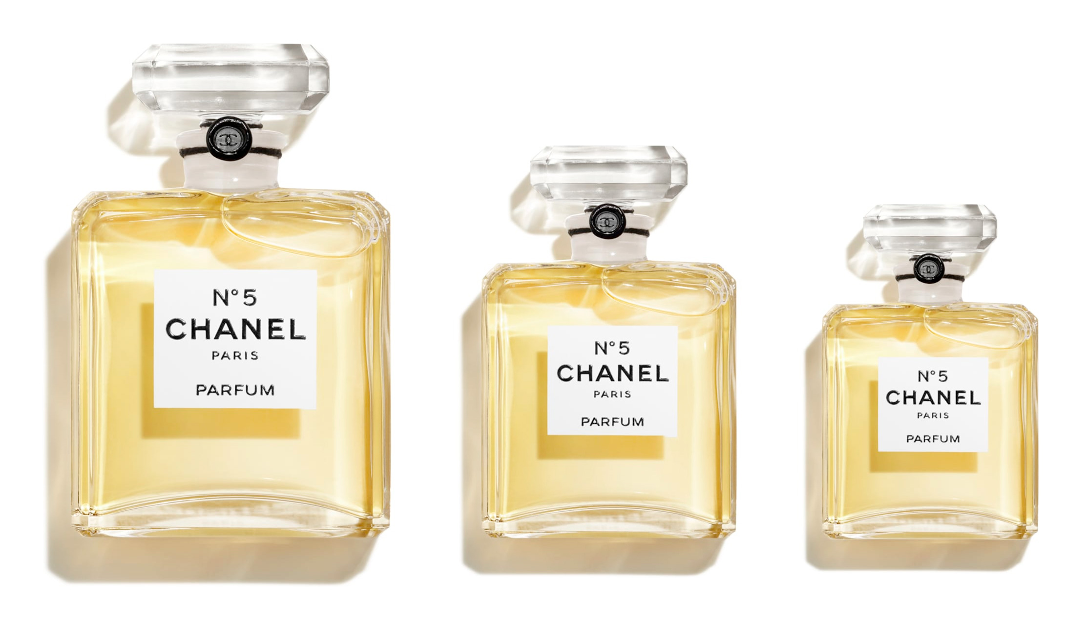 Chanel N°5 – EVOLUTION OF THE BOTTLE ~ Columns