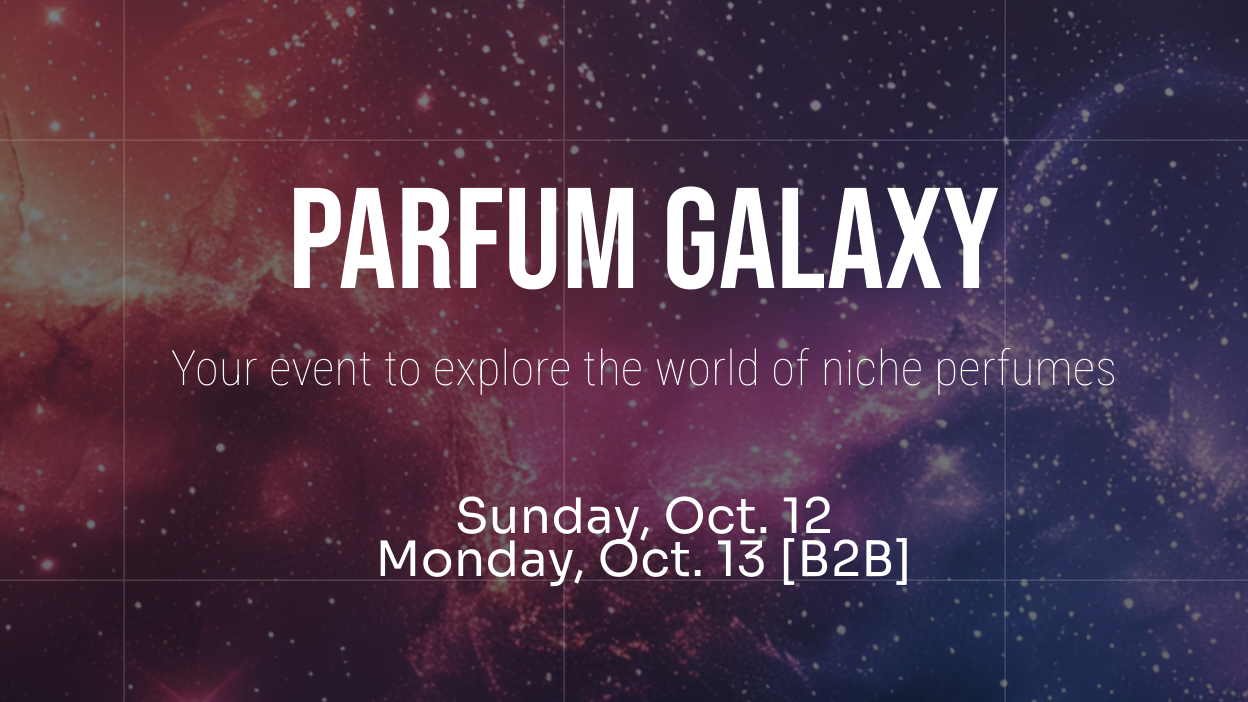 This Sunday and Monday: A Niche Perfume Event in the Netherlands ~ Art ...