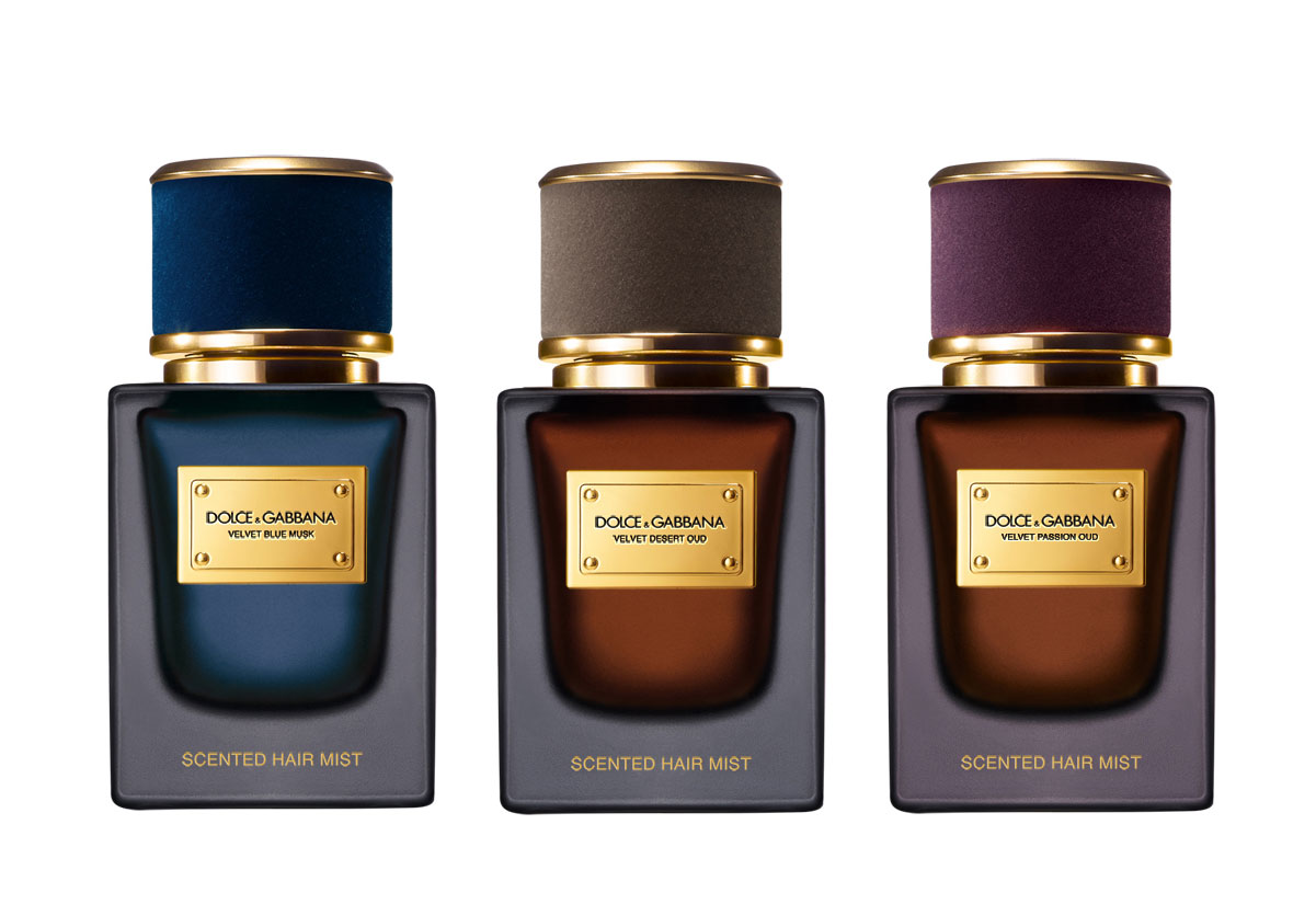 DOLCE&GABBANA Velvet Hair Mists: Velvet Blue Musk, Velvet Passion Oud ...