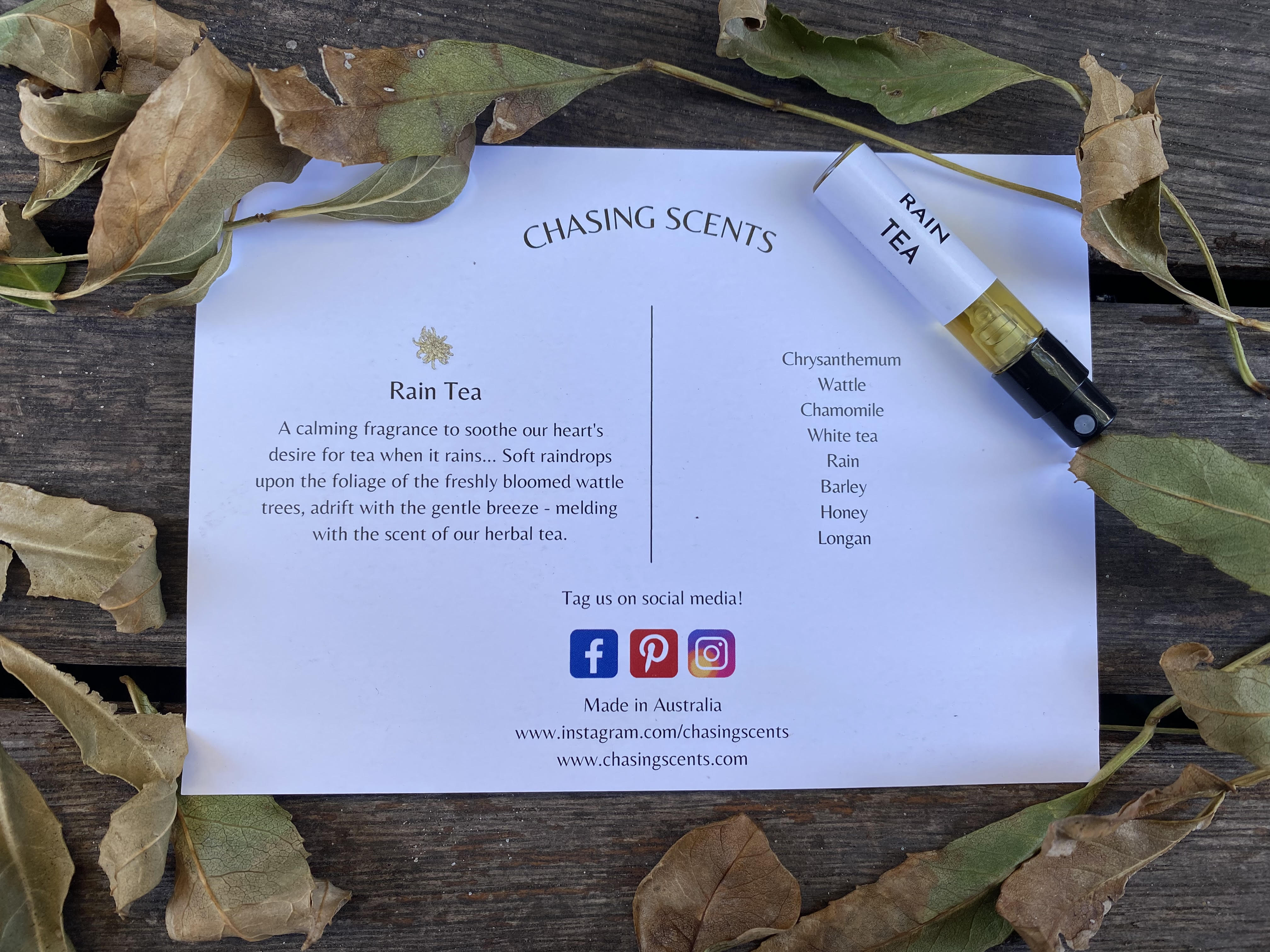 Chasing Scents Launches Rain Tea: A Golden Delight for Autumnal Days ...