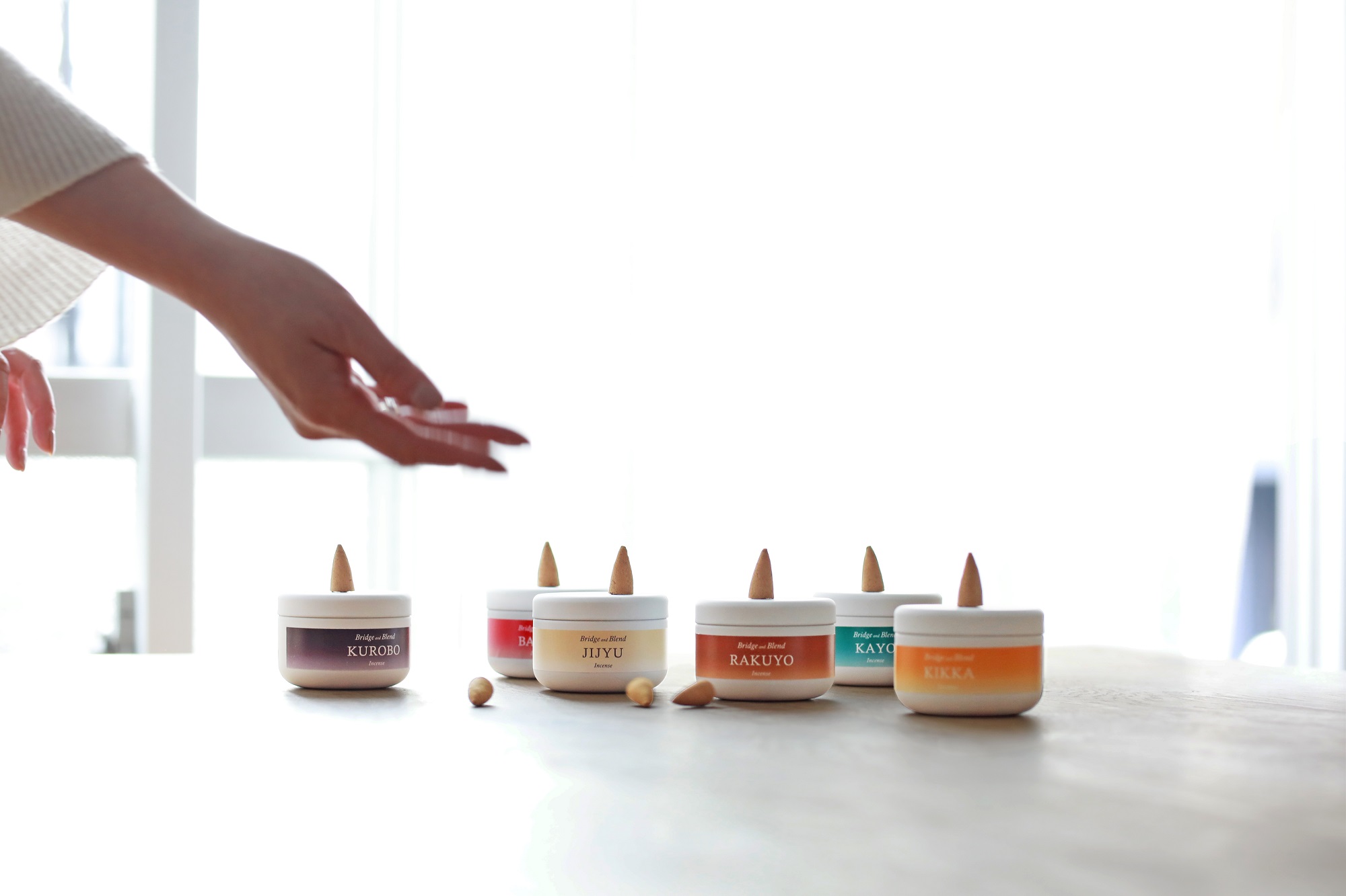 Bridge and Blend: incienso inspirado en mezclas japonesas de 1000 años ...