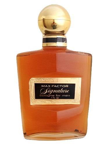 Signature Max Factor cologne - a fragrance for men 1950
