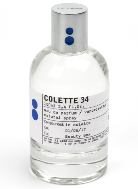 Colette 34 Le Labo perfume - a new fragrance for women and men 2017