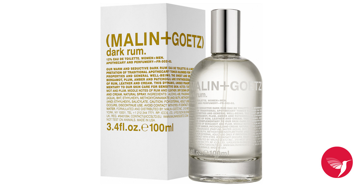 Dark Rum Malin+Goetz perfume - a fragrance for women and men