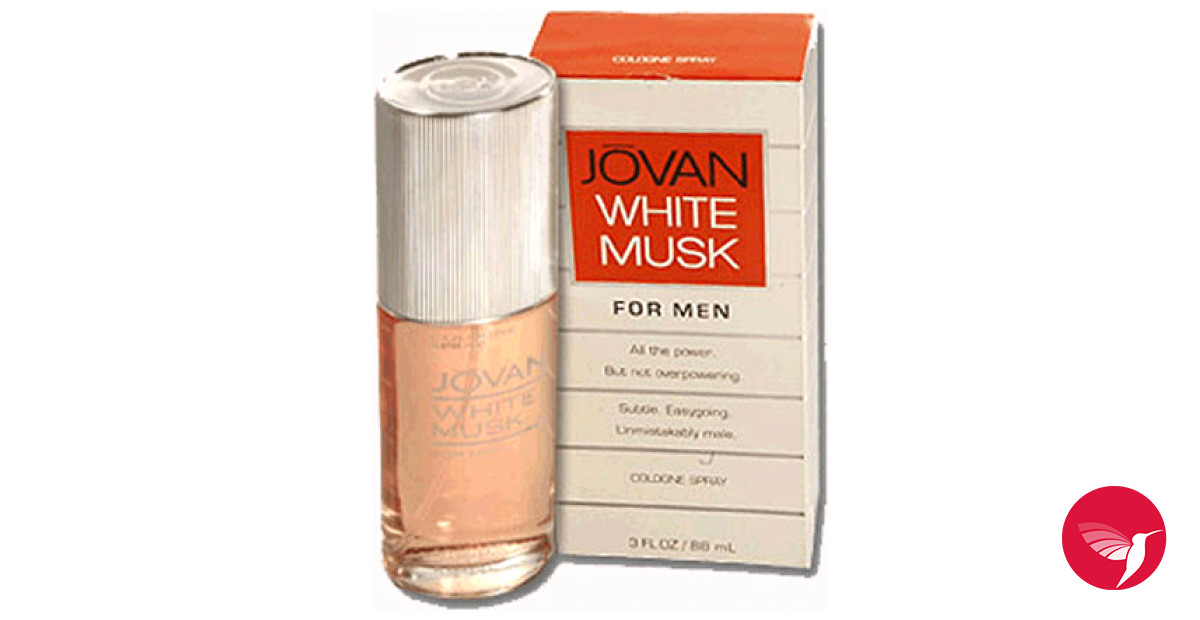 White Musk Jovan cologne - a fragrance for men 1992