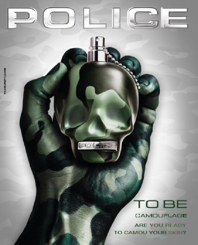 To Be Camouflage Police cologne - a new fragrance for men 2015