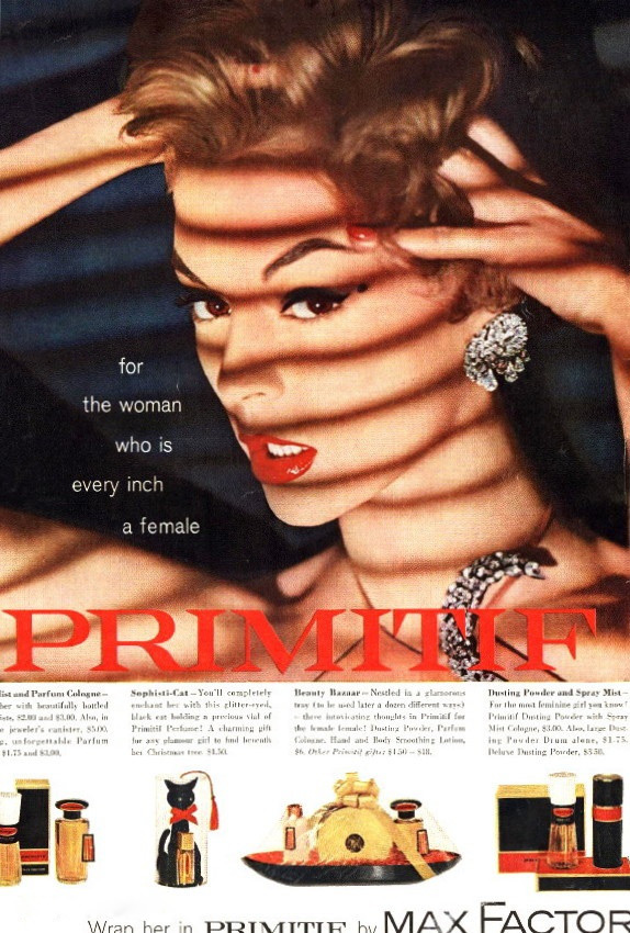 Primitif Max Factor perfume - a fragrance for women 1956