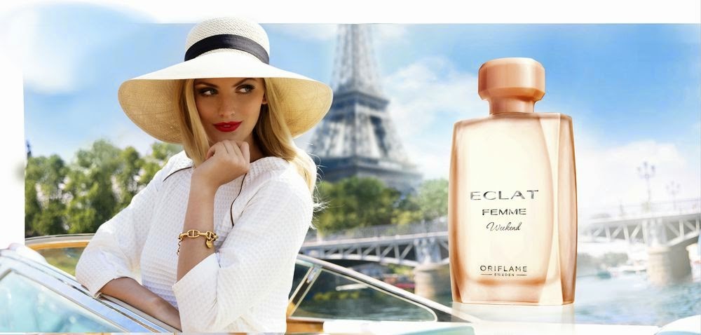 Eclat Femme Weekend Oriflame perfume - a novo fragrância Feminino 2015