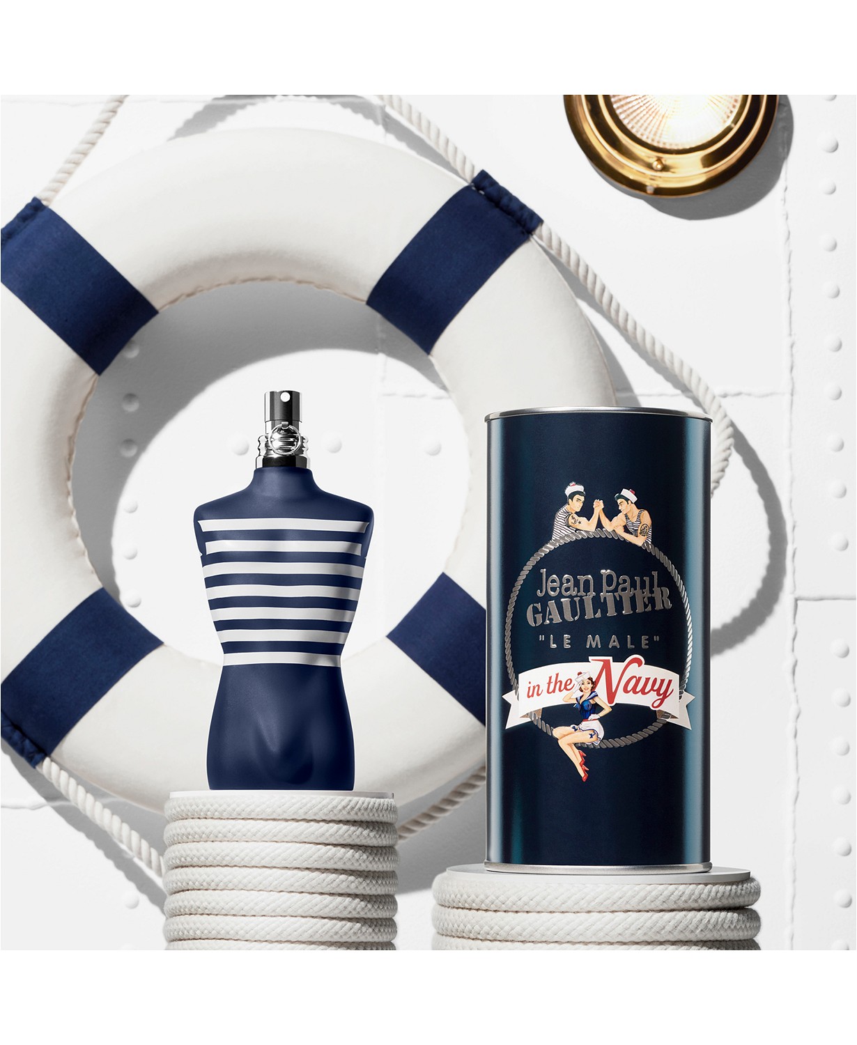Le Male In The Navy Jean Paul Gaultier Una Nuova Fragranza Da Uomo 2018