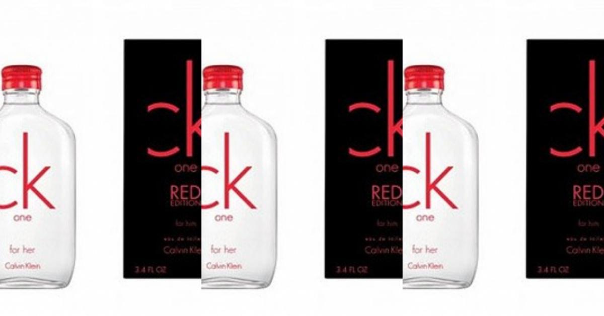 Calvin Klein CK One Red Edition ~ New Fragrances