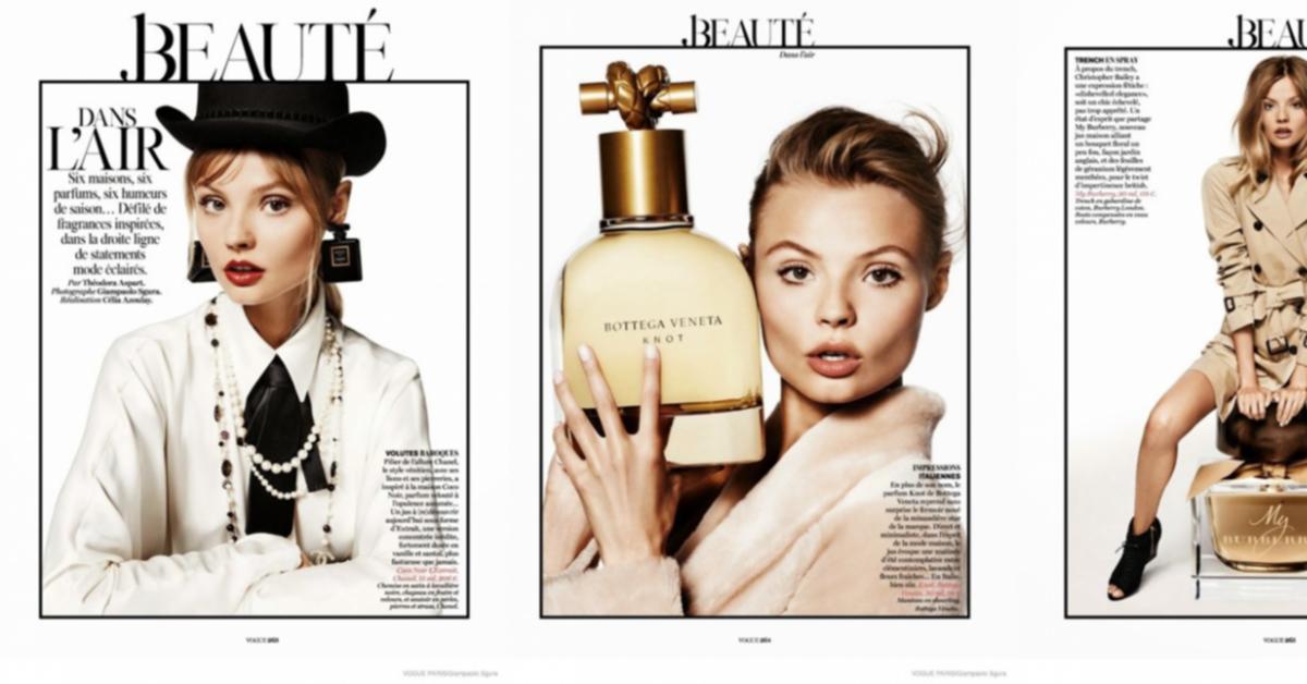 Vogue Paris Editorial with Six New Fragrances ~ Art Books Events