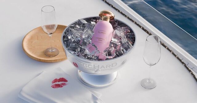 Champagne Kiss Richard perfume - a new fragrance for women 2024