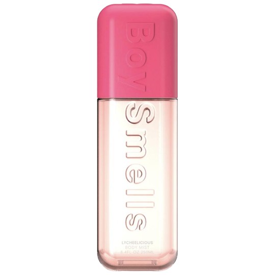 Boy Smells Perfumes And Colognes