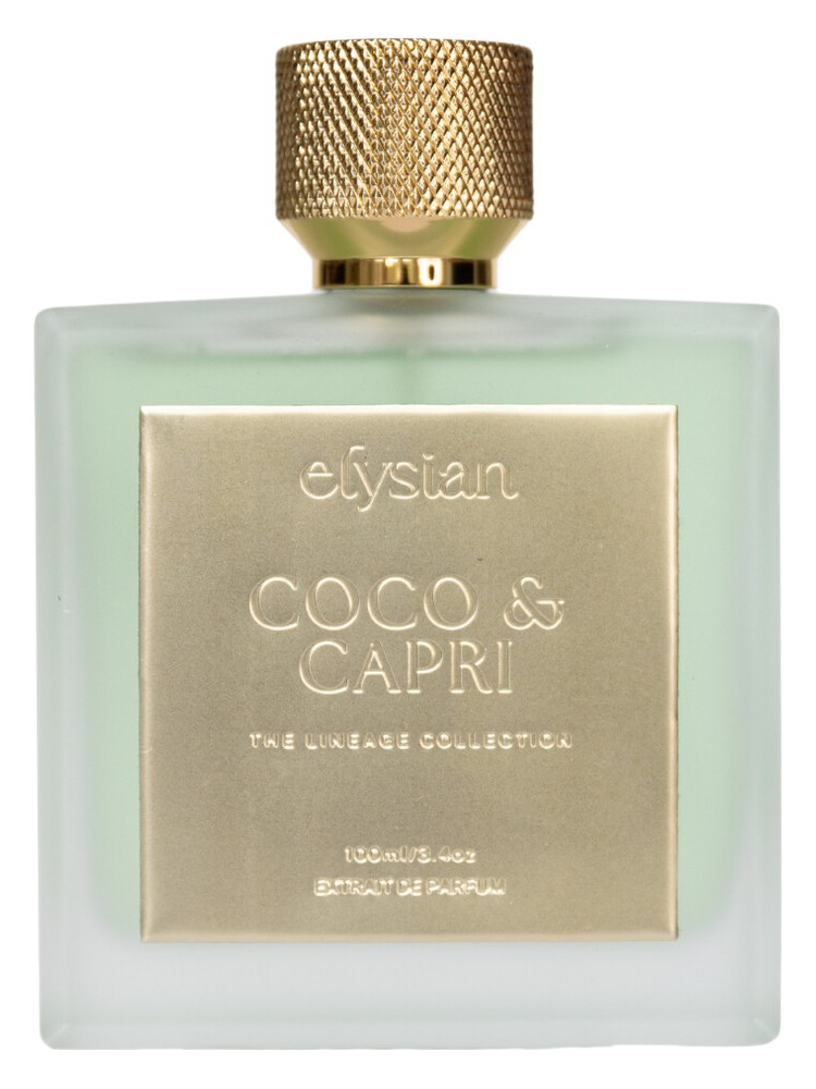 Coco & Capri Elysian perfume - a new fragrance for women and men 2025