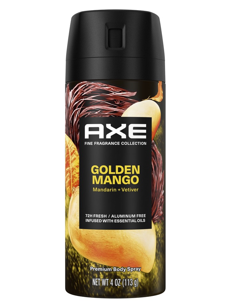 Golden Mango AXE cologne - a new fragrance for men 2025