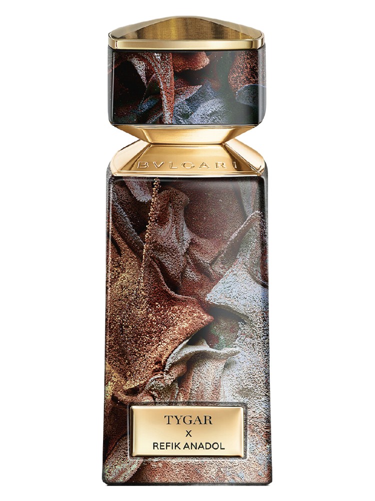 Tygar x Refik Anadol Bvlgari cologne - a new fragrance for men 2025
