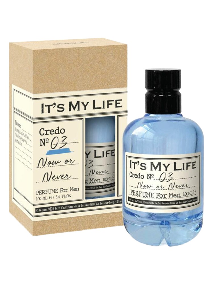 IT'S MY LIFE CREDO № 03 Unique Art Parfum Colonia - una nuevo fragancia ...