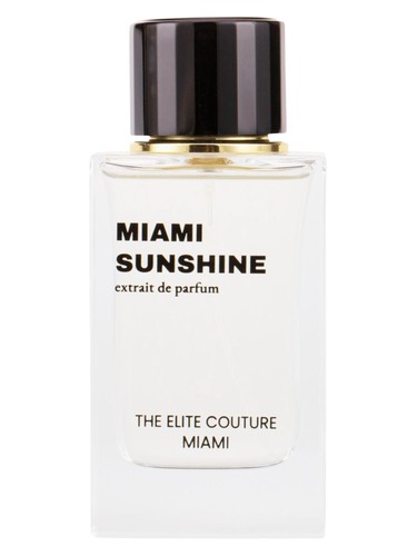 Miami Sunshine The Elite Couture Miami parfum - un nouveau parfum pour ...