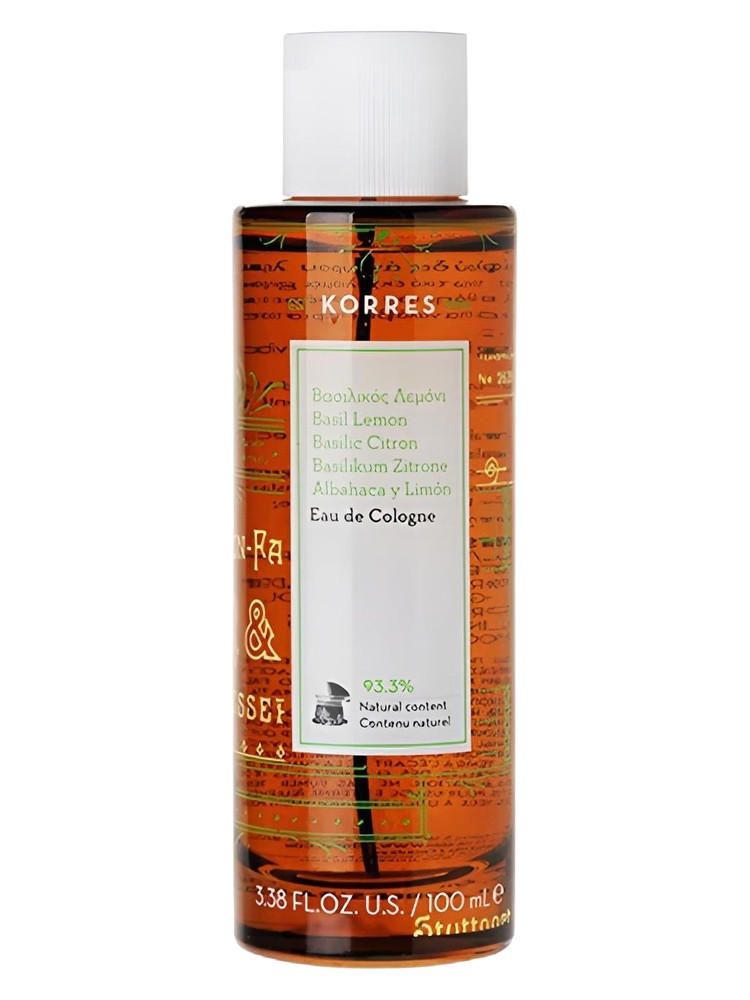 Basil Lemon Eau de Cologne Korres perfume - a fragrance for women and ...