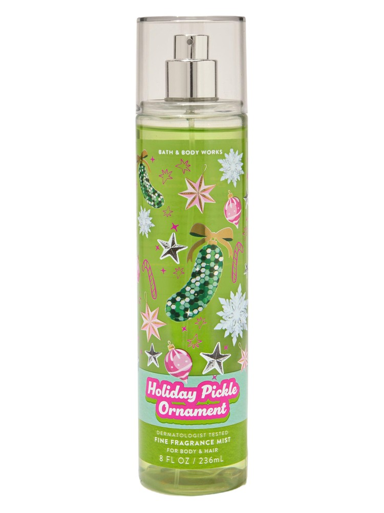 Holiday Pickle Ornament Bath & Body Works fragancia - una nuevo ...