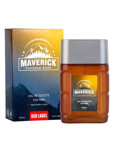 Maverick Platinum Wood Red Label colonie - un parfum de barbati