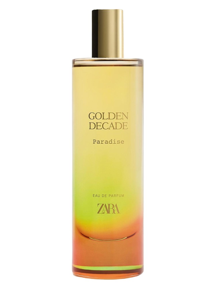 Golden Decade Paradise Zara perfume - a new fragrance for women 2026