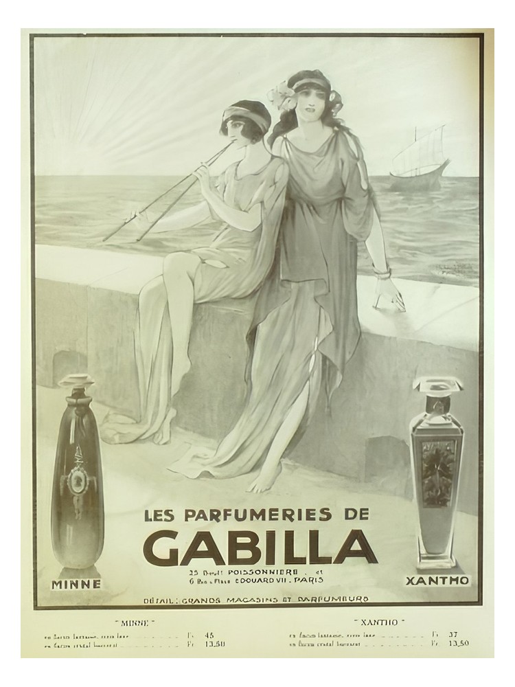 Minne Gabilla perfume - a fragrance for women 1912