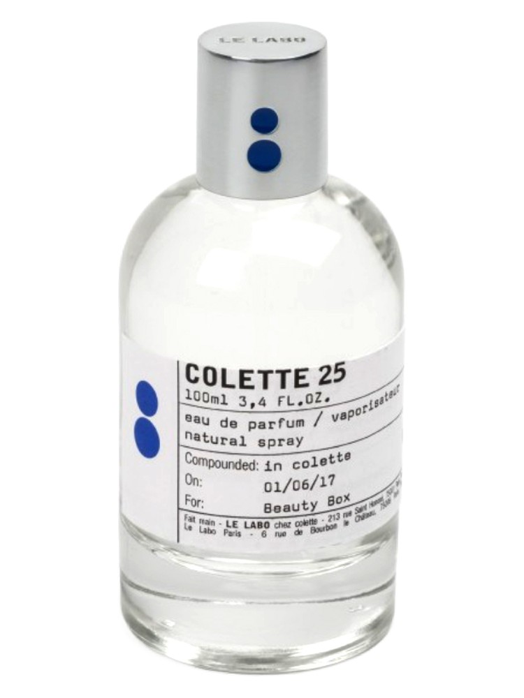 Colette 25 Le Labo parfum - un parfum pour homme et femme 2017
