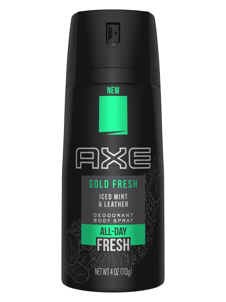 Gold Fresh Iced Mint and Leather AXE Cologne - un parfum pour homme 2017