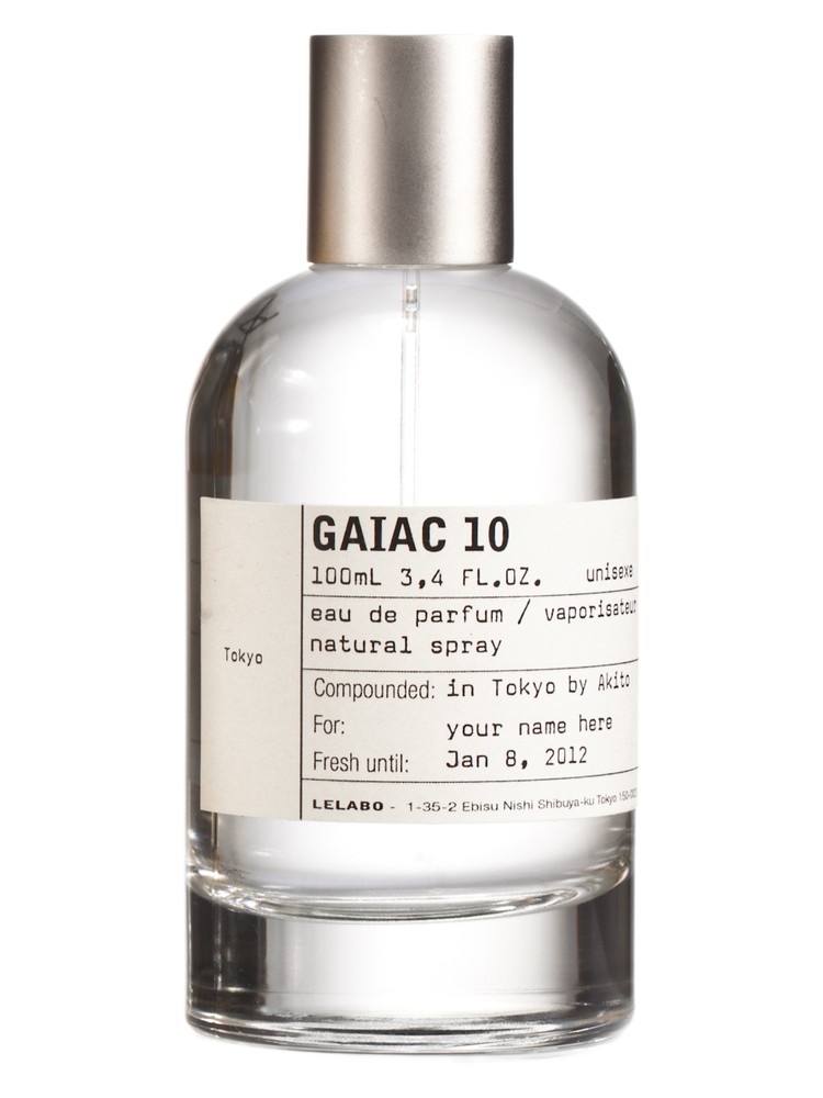 Gaiac 10 Tokyo Le Labo 香水 - 一款 2008年 中性 香水