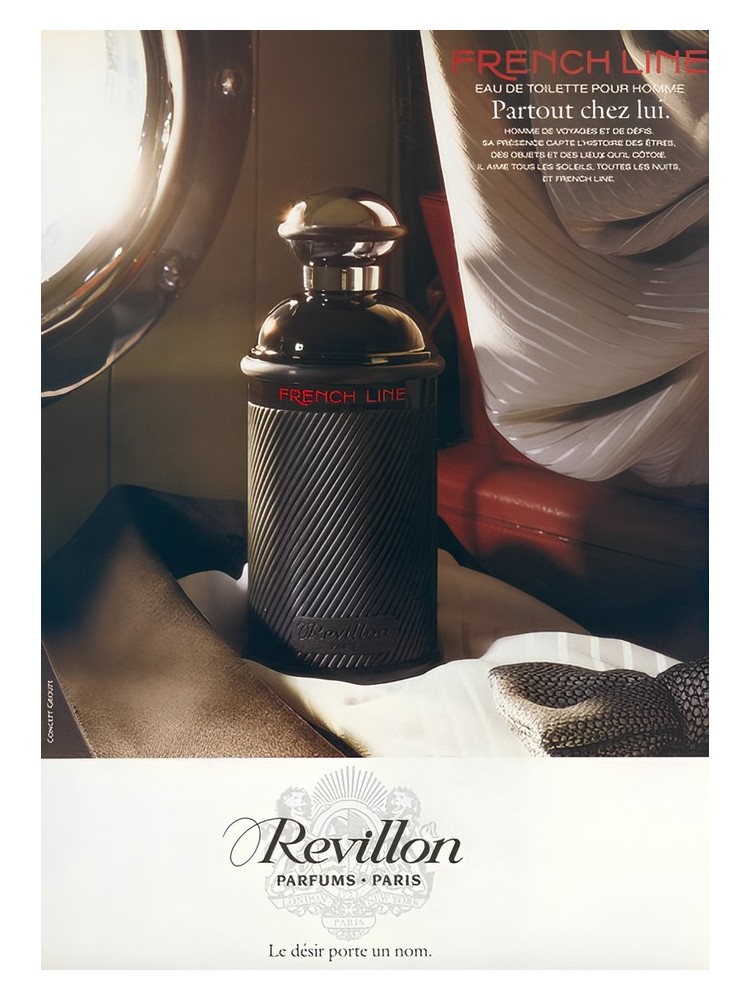 French Line Revillon cologne - a fragrance for men 1984