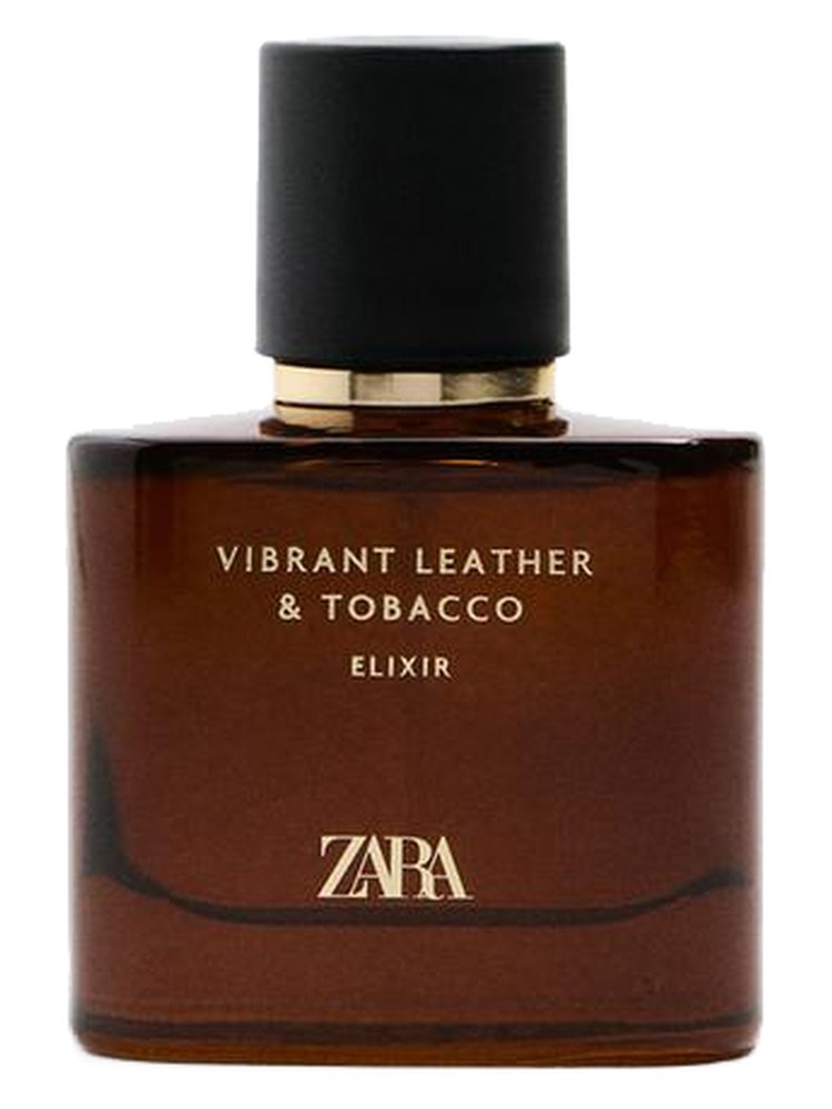 Vibrant Leather & Tobacco Elixir Zara cologne - a fragrance for men 2024