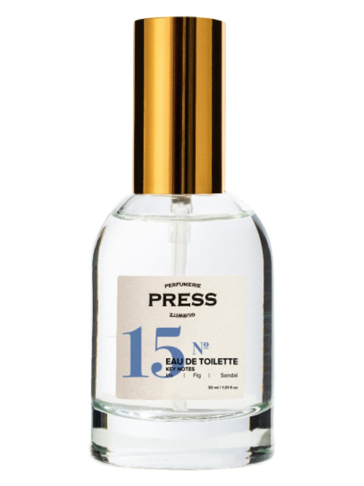 No. 15 Press Gurwitz Perfumerie perfume - a fragrance for women and men ...