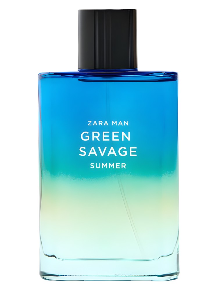 Zara Man Green Savage Summer Zara cologne - a new fragrance for men 2024