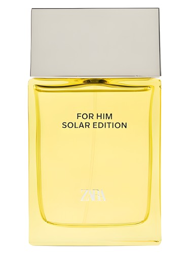 Solar Edition Zara cologne - a new fragrance for men 2025