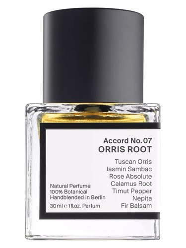 Accord No. 07: Orris Root RAER Scents perfume - a fragrance for women ...