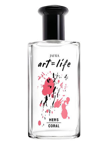 Art = Life Hers Coral JAFRA perfume - a new fragrance for women 2022