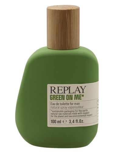 Green On Me For Man Replay cologne - a new fragrance for men 2024