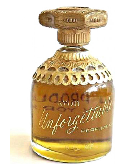 Unforgettable Avon perfume - a fragrance for women 1965